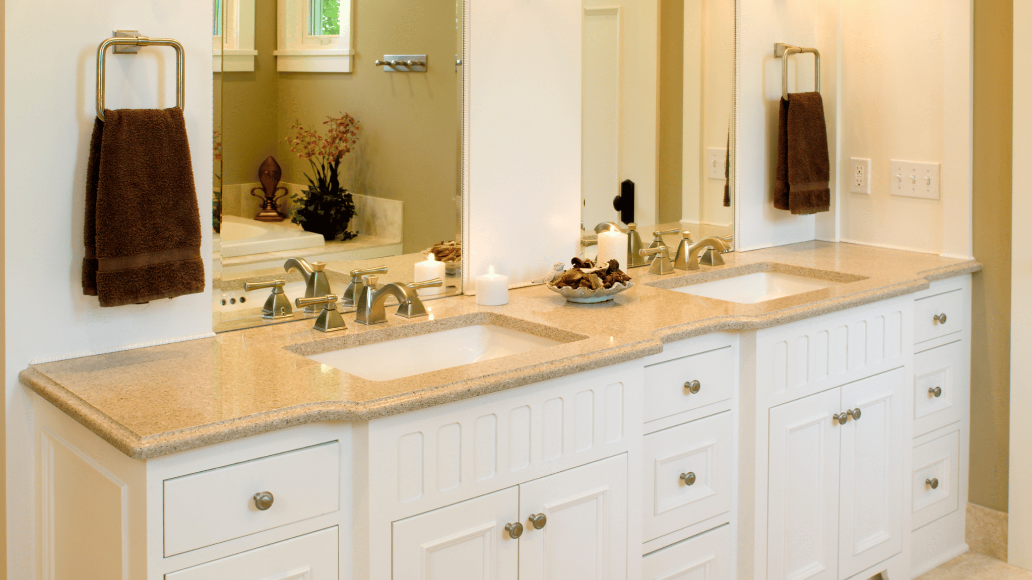 Classic Granite Vanity Countertops in California